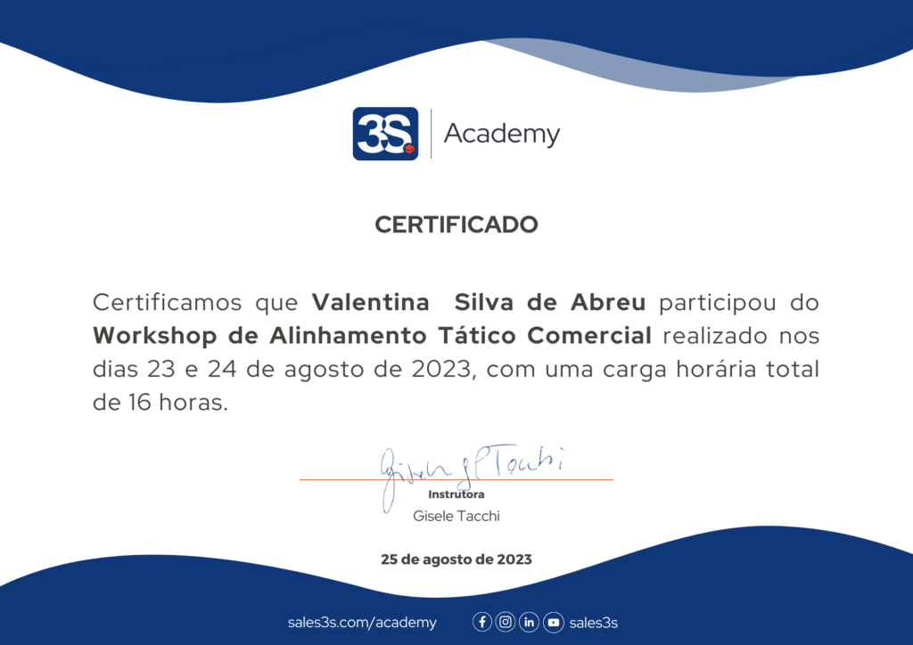 Treinamentos de vendas